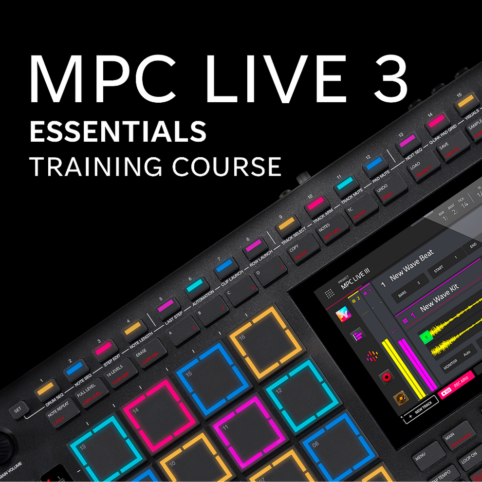 MPC Live 3 Essentials - Video Training Course – DSoundman
